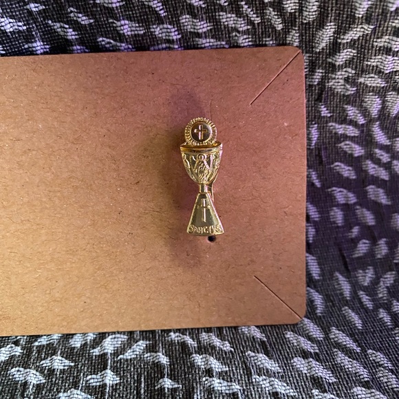 Accessories | Gold First Holy Communion Pin | Poshmark